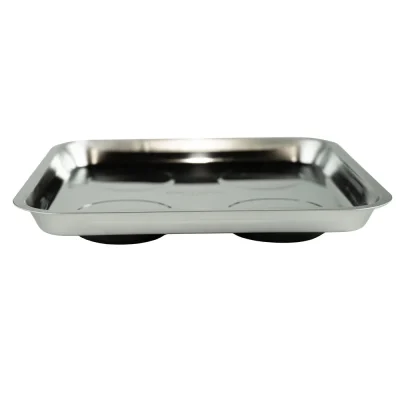 Large Magnetic Stainless Steel Parts Tray | DT Euro Automotive Tools Cyprus